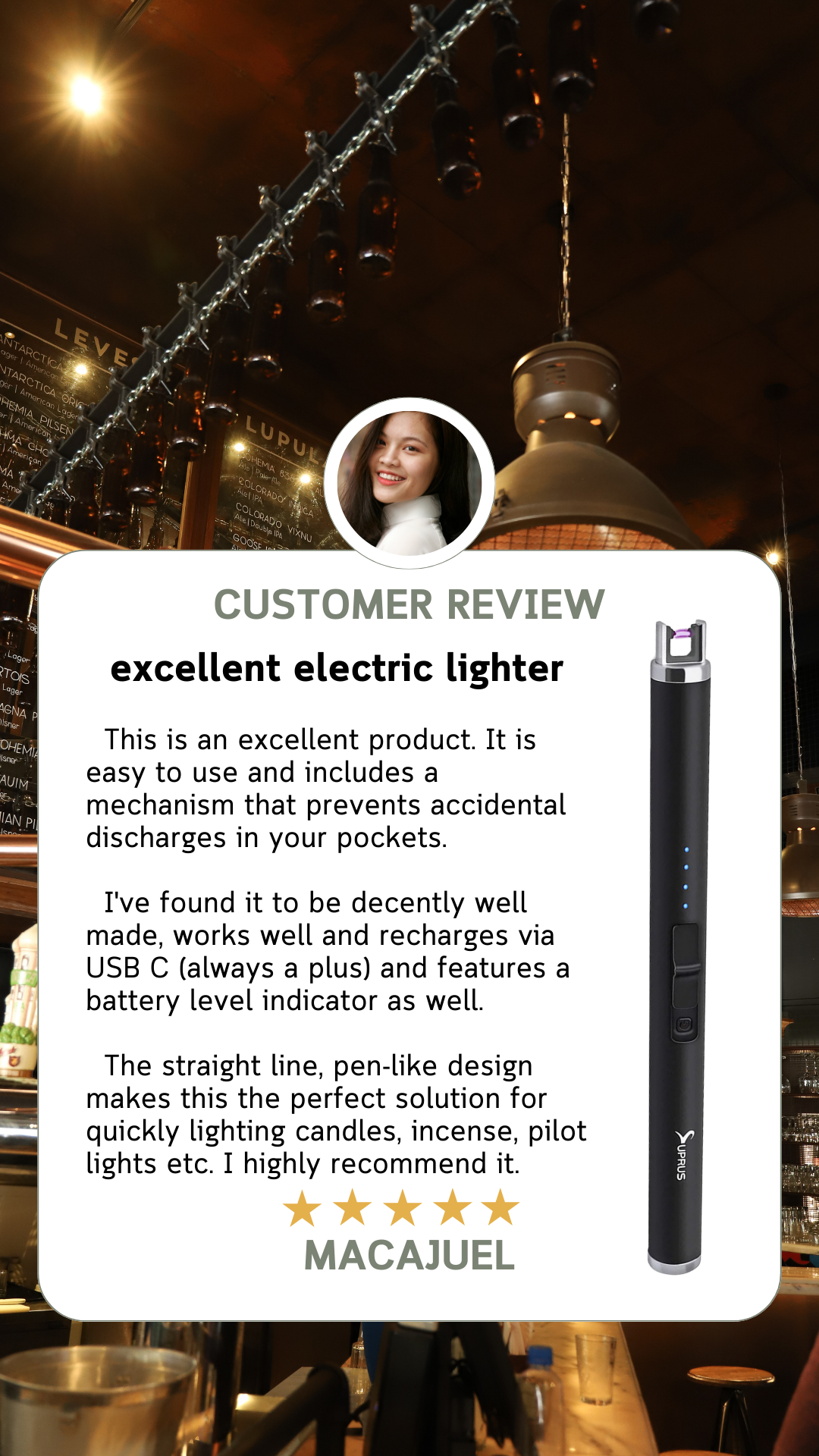 SUPRUS Lighters: Customer Reviews and Recommendations for Timeless Ele