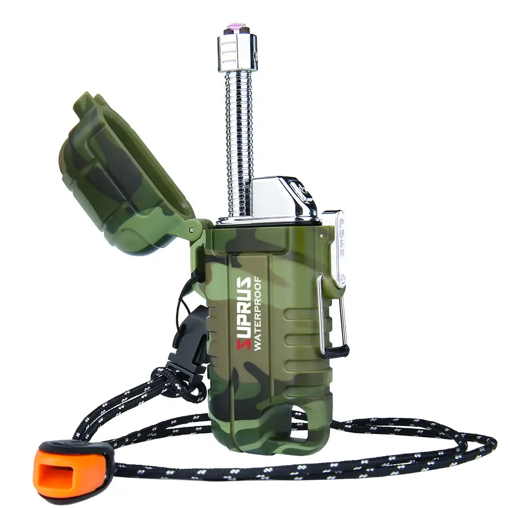 SUPRUS USB-C Rechargeable Lighter with Flexible Neck For Outdoor